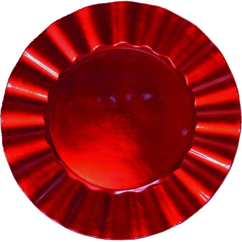 Gold Leaf Show Plate - Peak Xperience