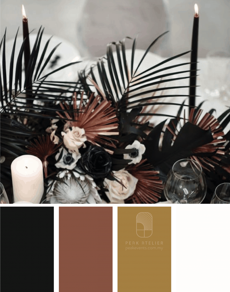 Wedding Colour Palettes - Peak Xperience